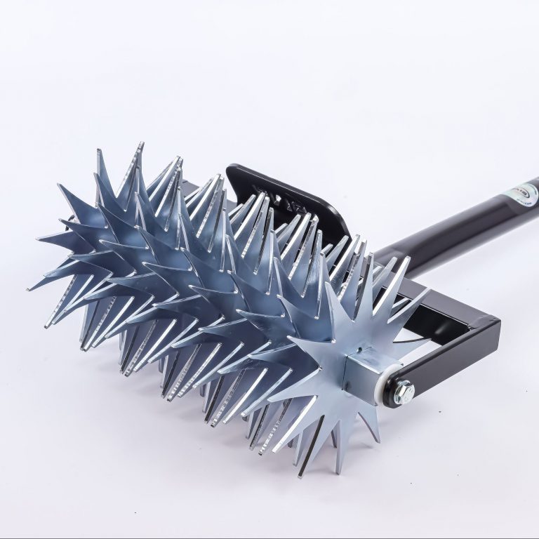 BMS Rotary Hand Lawn Spiker | Lush Green Lawn | BMS Products