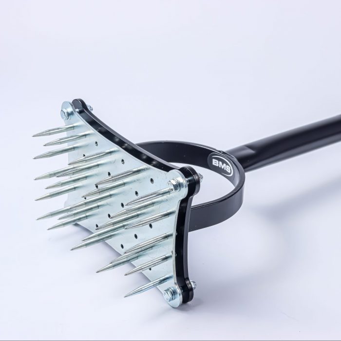 BMS Rotary Hand Lawn Spiker | Lush Green Lawn | BMS Products