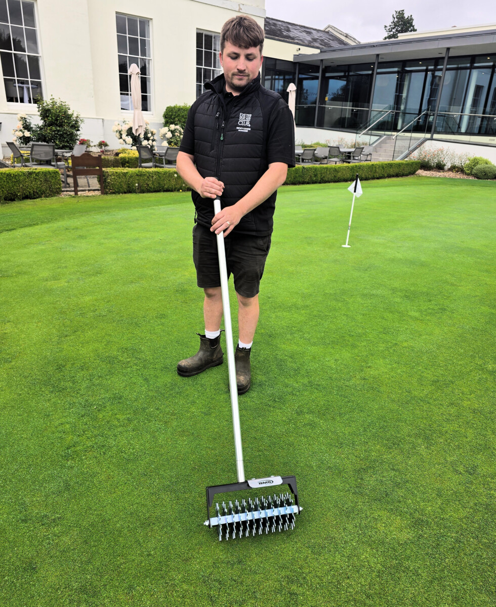 BMS Rotary Hand Seed Slotter | Course Seeding | BMS Products