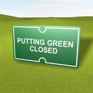 Standard Signs | Customisable Golf Signs | BMS Products