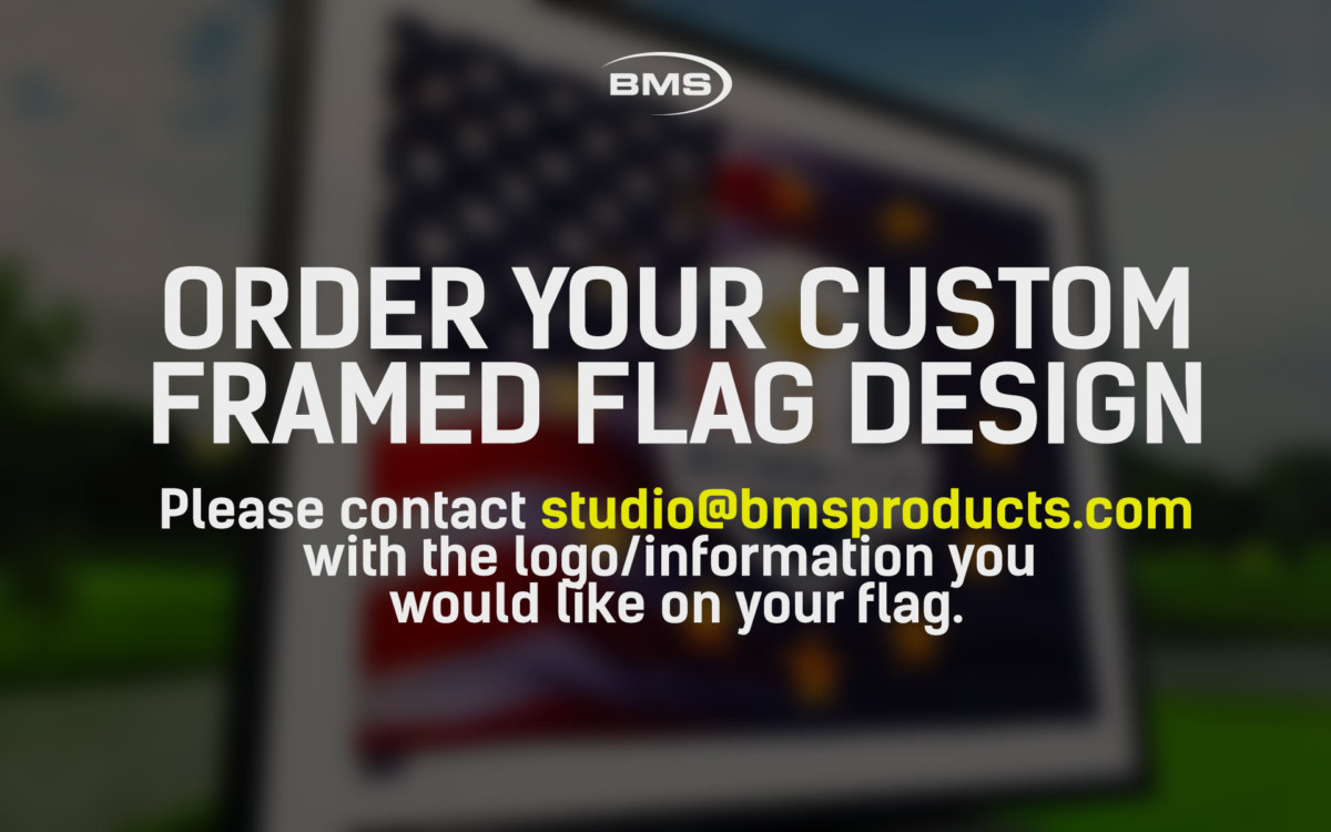 Flag Display Frame | Fully Unique Flag Design | BMS Products