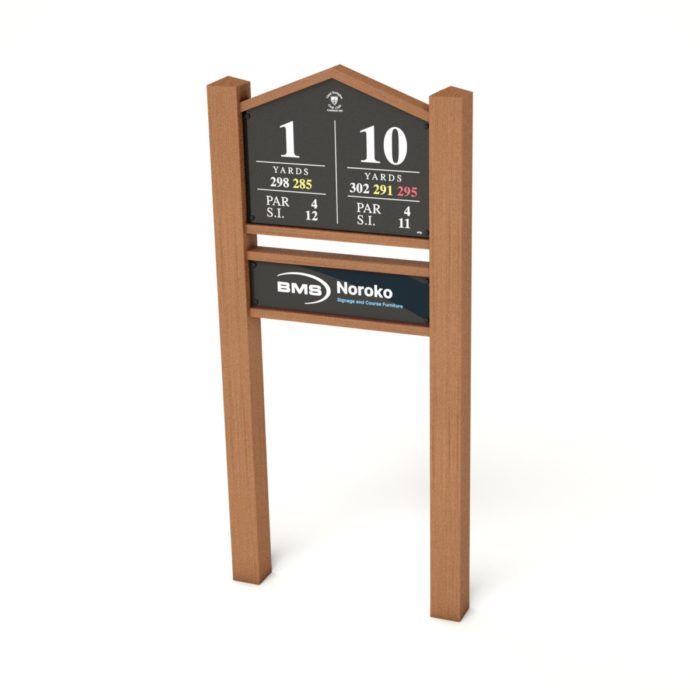 Medium Noroko Tee Box Sign | Tee Box Signage | BMS Products